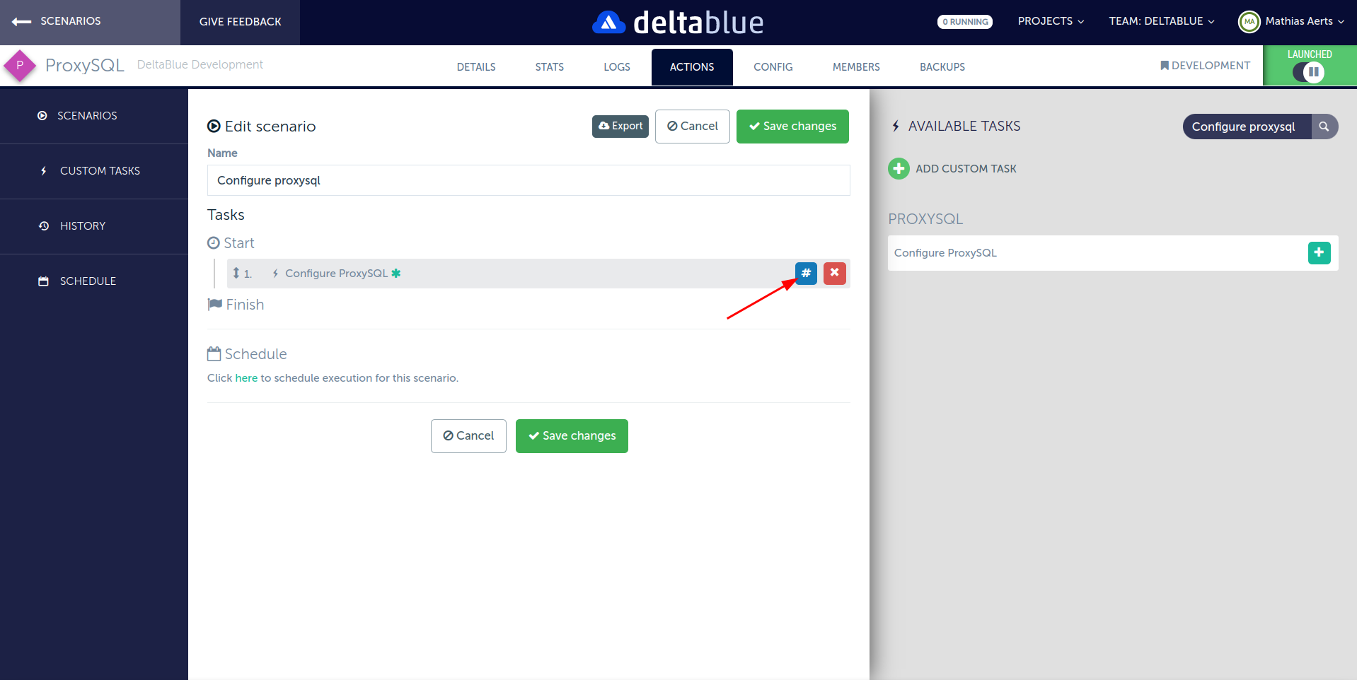 Read-write split using ProxySQL