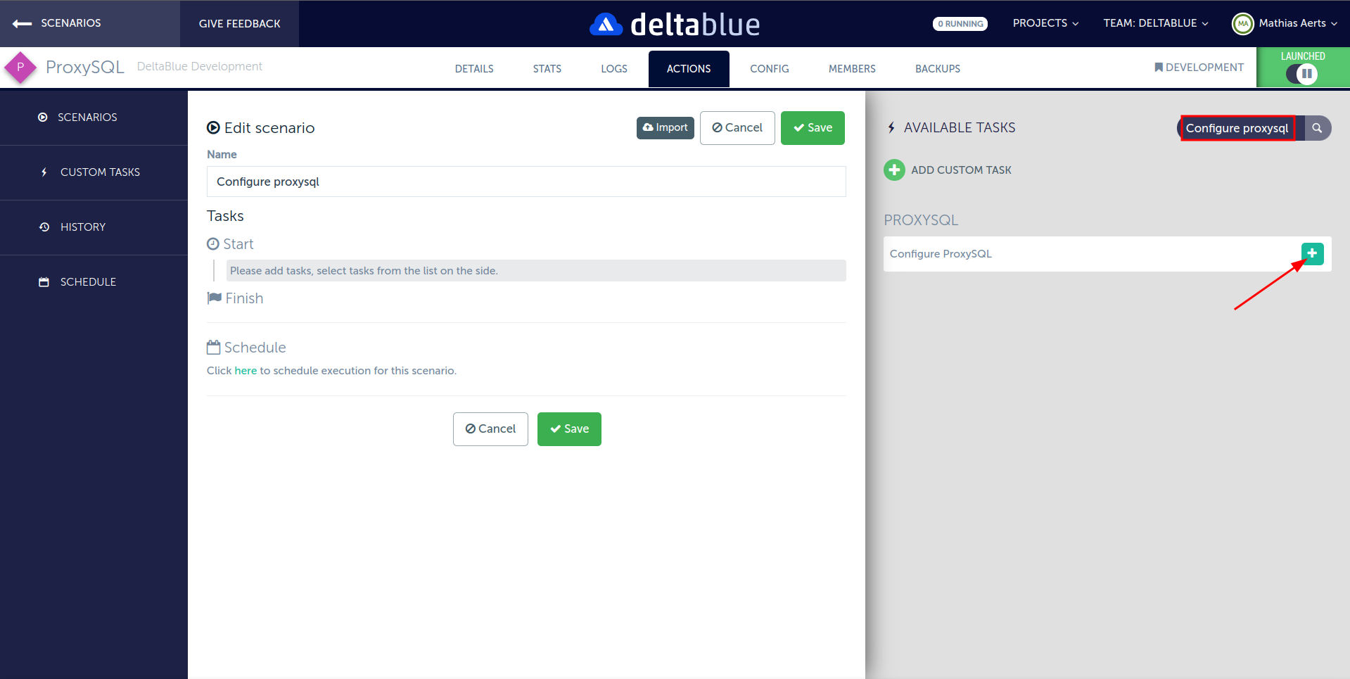 Read-write split using ProxySQL
